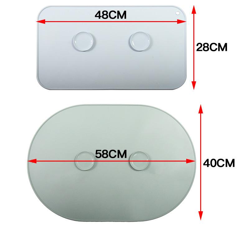 2ペット用 シリコンマット 防水 易清掃 隔熱 折り畳み 防汚 猫 犬 食事