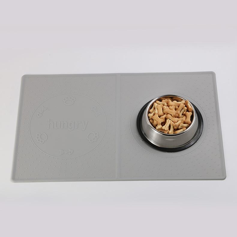 2ペット用品 犬 猫 食器 シリコンマット 滑り止め 防溢 食事マット