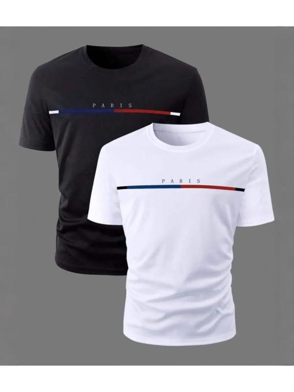 2Tシャツ 男性用 トップス カットソー 丸首 半袖 接触冷感 吸湿速乾 通気性 普段使い