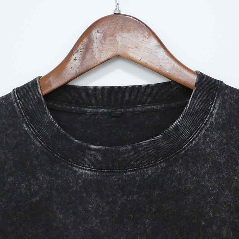 Tシャツ 男性用 ヘビーウェイト 厚手 長袖 トップス レイヤード風 ウォッシュ加工 アメカジ ストリート・スタイル: ストリート・主な素材: 綿・対象者: ティーン・ネックライン: クルーネック・袖丈: 長袖・・フィット: ルーズ・カラー...