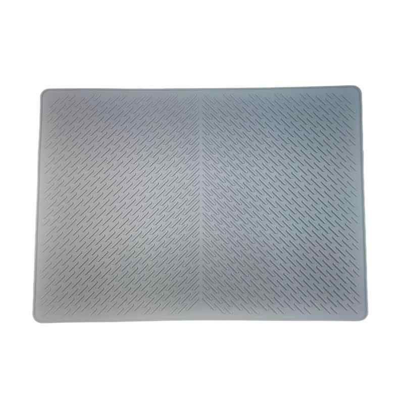 ペットマット 大判 猫砂マット シリコン製 防水 防滑 犬 猫 食事マット 給餌マット