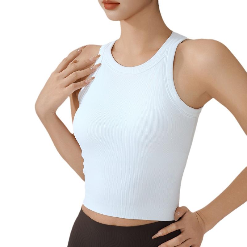 スポーツブラ レディース ヨガウェア 一体型 パッド付き 揺れにくい 美背 ランニング フィットネス 伸縮性 高弾性 トレーニング ウェア