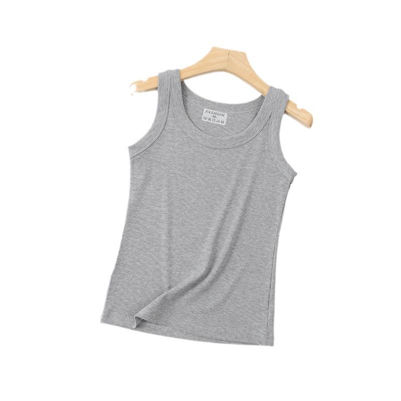 ベスト レディース 春夏 レーヨン 天竺 ノースリーブ Tシャツ スリム インナー 接触冷感 吸湿速乾 普段使い