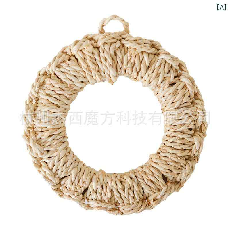 鍋敷き &amp; 碗敷き 玉蜀黍の皮 手編み 断熱 大中小 セット