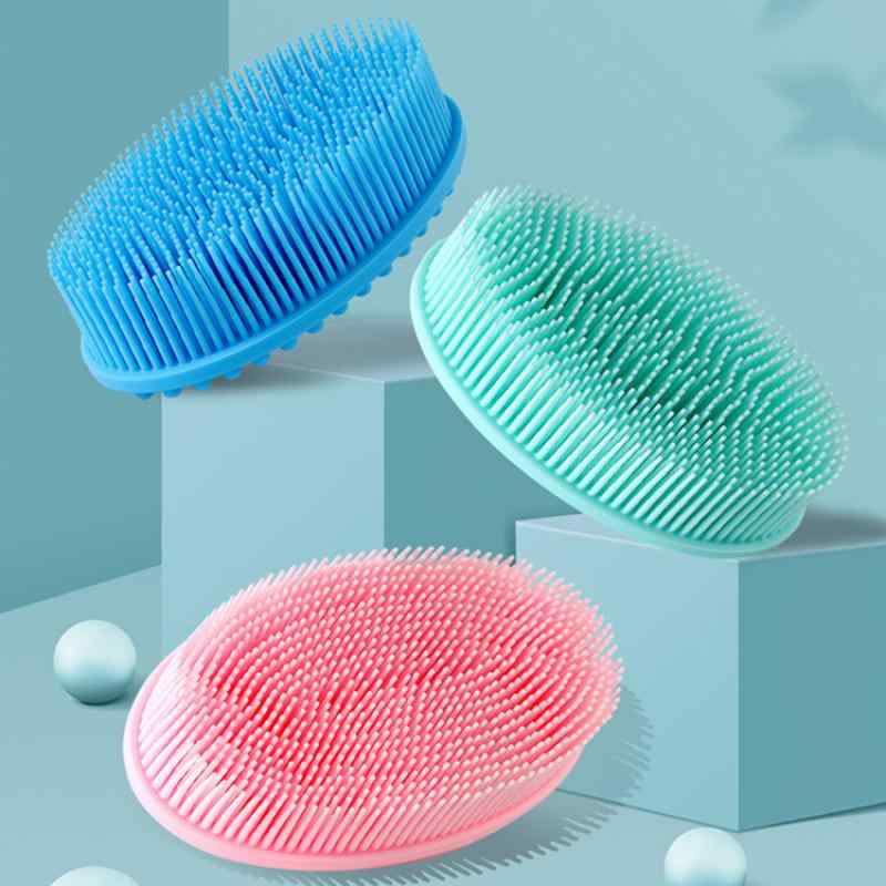 ベビー 石鹸 シリコン製 沐浴ブラシ 柔らかい 洗髪 子供用 ボディブラシ 感覚統合トレーニング 触覚刺激