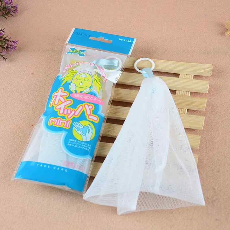 石鹸 手作り 石鹸袋 泡立てネット 洗顔 フォーム フェイス 泡立ち ネット 浴用