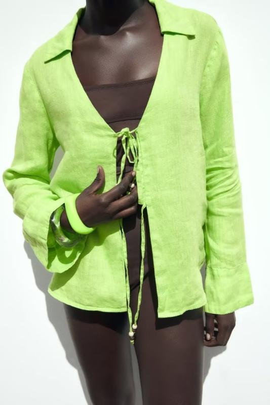 シャツ レディース 長袖 亜麻 リネン トップス ブラウス ゆったり 接触冷感 薄手 通勤 オフィス カジュアル 春夏・素材: 亜麻・柄: 無地・スタイル: カーディガン・袖丈: 長袖・フィット: ゆったり・ネックライン: シャツカラー・袖...