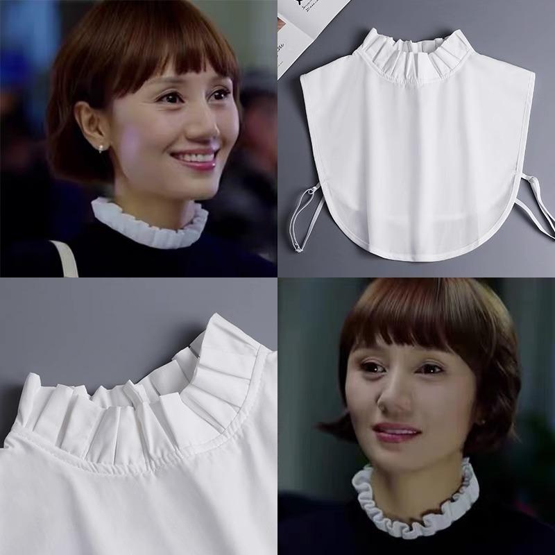 シャツ レディース つけ襟 レース 多機能 セーター 付け襟 春秋冬 百搭 通勤