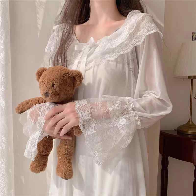 パジャマ レディース 春秋 ルームウェア 大きいサイズ レース 花柄 部屋着 寝巻き 宮廷風 レトロ かわいい・カテゴリ: 睡衣・素材: 锦纶・スタイル: 连体・厚さ: 薄手・ネックライン: Vネック・袖丈: 五分袖・機能: 居家・対象: ...