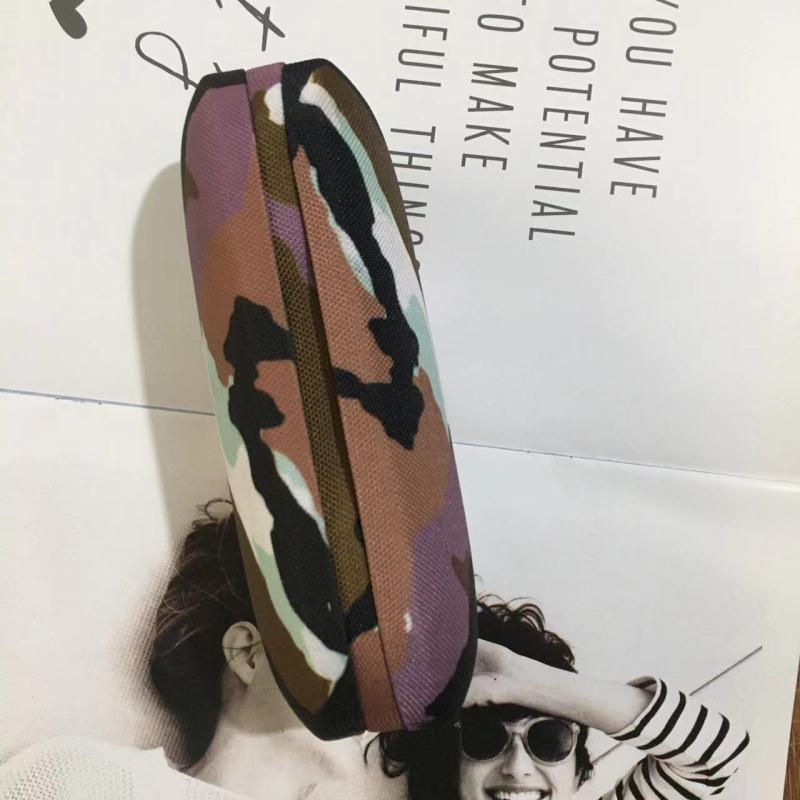 メガネケース 迷彩柄 2way 眼鏡ケース コンタクトレンズケース ハンドメイド 二層フレーム 近視眼鏡ケース