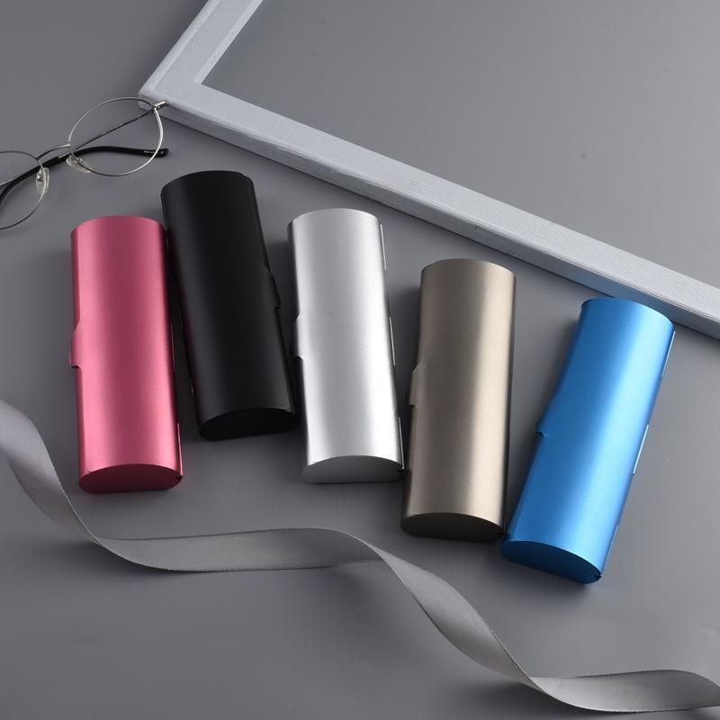 2メガネケース 超薄型 ポータブル 眼鏡ケース メンズ 超軽量 ミニ 携帯 抗压 鋁合金 レディース 女性用 眼鏡 ボックス 小さい