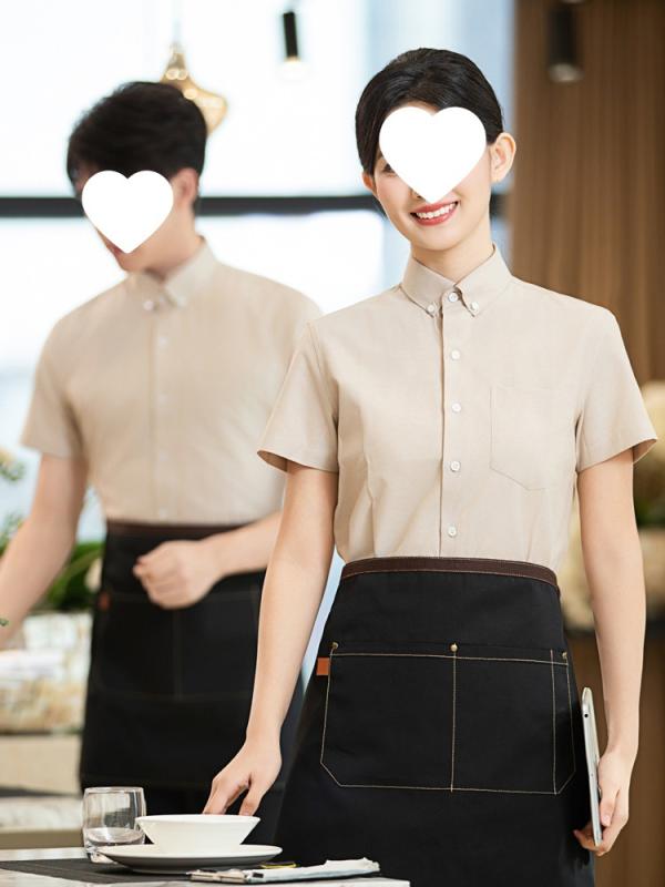 シャツ レディース 飲食店制服 ユニフォーム トップス 半袖 オックスフォード バーベキュー 焼肉 鍋料理 レストラン カフェ 夏・製品カテゴリ: 服装・対象性別: 男女兼用・機能: 吸湿排汗・パンツ丈: 長ズボン・主な素材: ポリエステル...