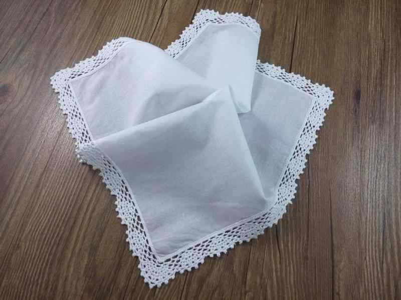 ハンカチ レディース 綿 レース 花柄 刺繍 かわいい 上品・素材: 純綿・重量: 約20g・カラー: 白色・サイズ: 約30x30cm・主成分含量: 100%・カテゴリ: 手帕