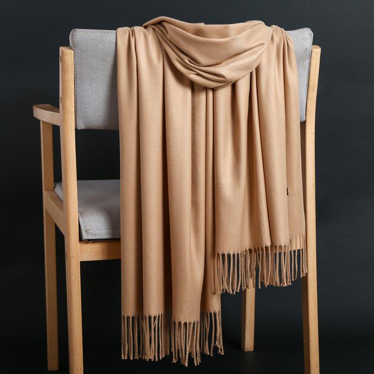 マフラー レディース 秋冬 厚手 防寒 保温 ネックウォーマー メンズ ショール 柔らかい 肌触りが良い 無地 かわいい あったか 暖かい ひざ掛け ブランケット 大判ストール 羽織り・機能: 保温・スタイル: 百搭, 简约・長さ(CM):...