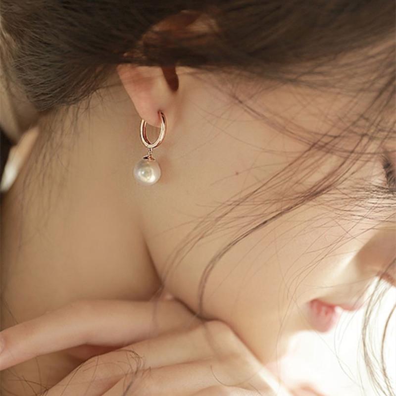 ピアス レディース s925 シルバー パール イヤリング 豪華感 小顔効果 アレルギー対応 シンプル 普段使い シルバー925