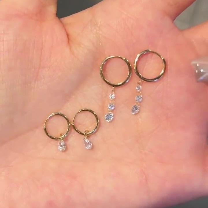 ピアス レディース シルバー925製 星 ドロップ ジルコニア イヤリング スター 流星 タッセル 上品 きれいめ アレルギー対応