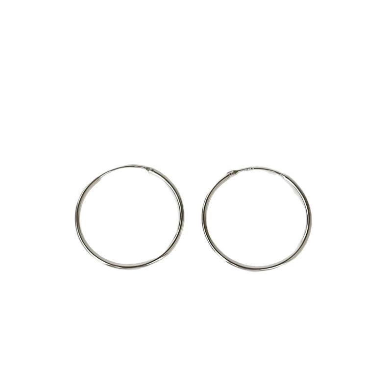 ピアス レディース S925 シルバー 細身 シンプル 韓国 インフルエンサー 高見え イヤリング シルバーアクセサリー・造型: 幾何型・処理工芸: 電気メッキ・カラー: 12mm, 14mm, 16mm, 18mm, 20mm, 25mm...