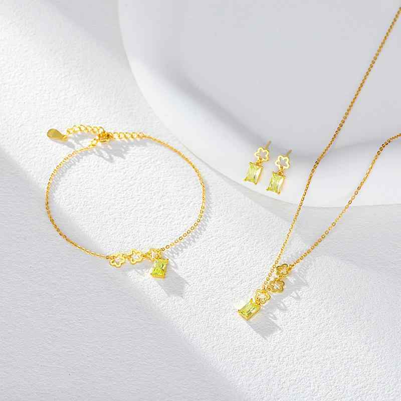 ブレスレット レディース S925 シルバー ジルコニア 豪華感 手環 手飾り アクセサリー ギフト 贈り物・スタイル: 轻奢风・素材: 925银・対象: 女式・デザイン: 几何型・カラー: 16Kゴールド-手链, 白ゴールド-手链, 16...