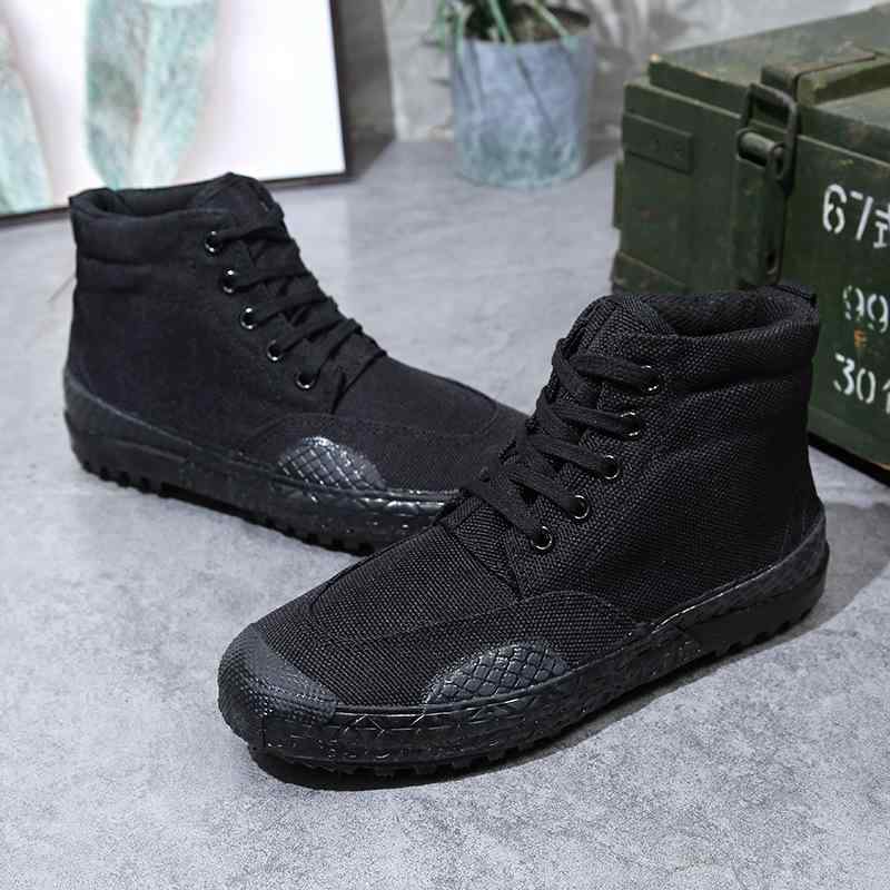 スニーカー メンズ 男性用 ワークシューズ 作業靴 帆布靴 キャンバスシューズ ローカット 滑り止め 耐摩耗 現場作業 普段使い