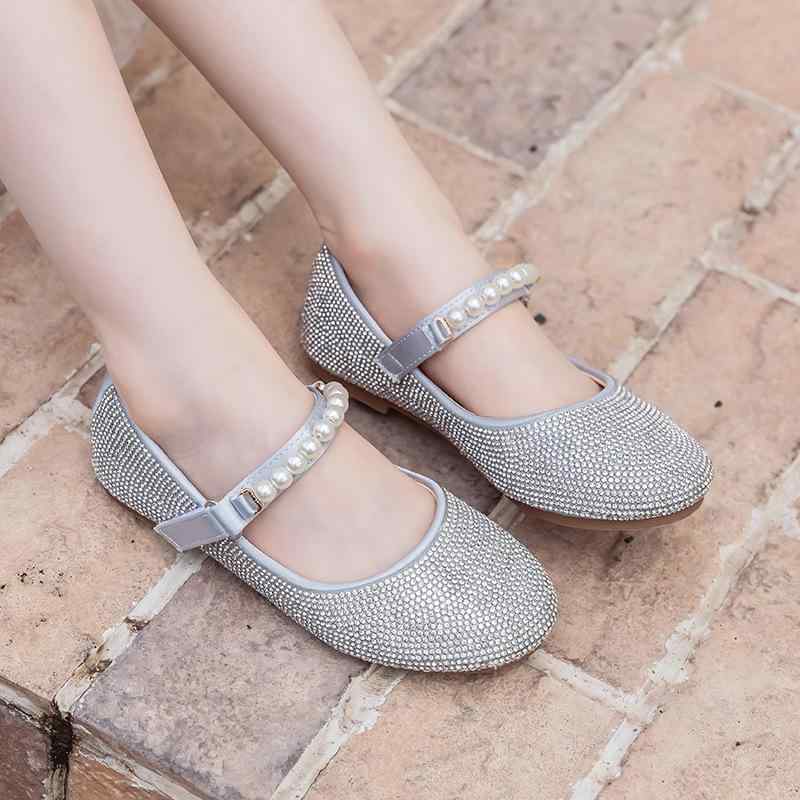 靴 キッズ 女の子 プリンセスシューズ 子供靴 フォーマルシューズ バレエシューズ 発表会 演奏会 結婚式 かわいい 滑り止め