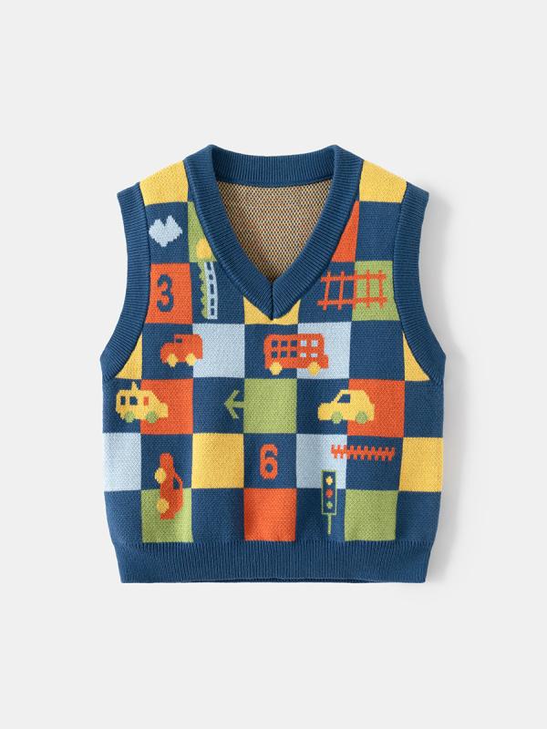 ニット 子供 Vネック ニットベスト 秋冬 韓国 детска дрехи 男の子 ニットセーター