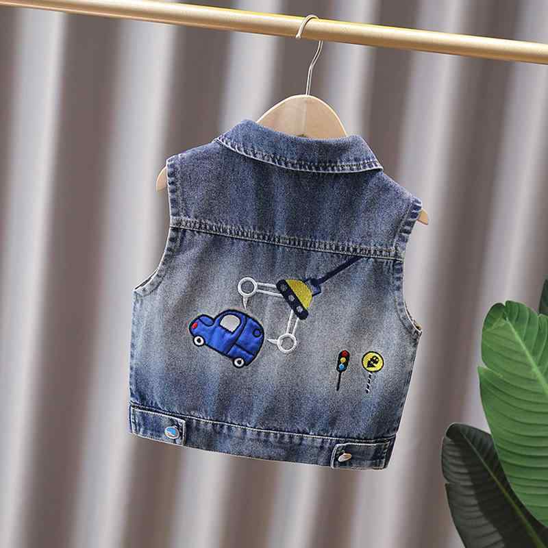 ベスト キッズ 男の子 デニム 春秋 子供 秋物 アウター ベビー 背広 チョッキ ボーイズ おしゃれ
