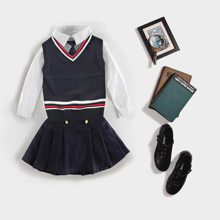 ニット キッズ 子供 ニットベスト スクール Vネック 男の子 女の子 セーター ベスト 制服風 チョッキ 学院風 小学生 中学生 通学着 普段着 かわいい・適用性別: 男女兼用・生地: 柔らかい加工・スタイル: スクール・対象年齢: 中・...