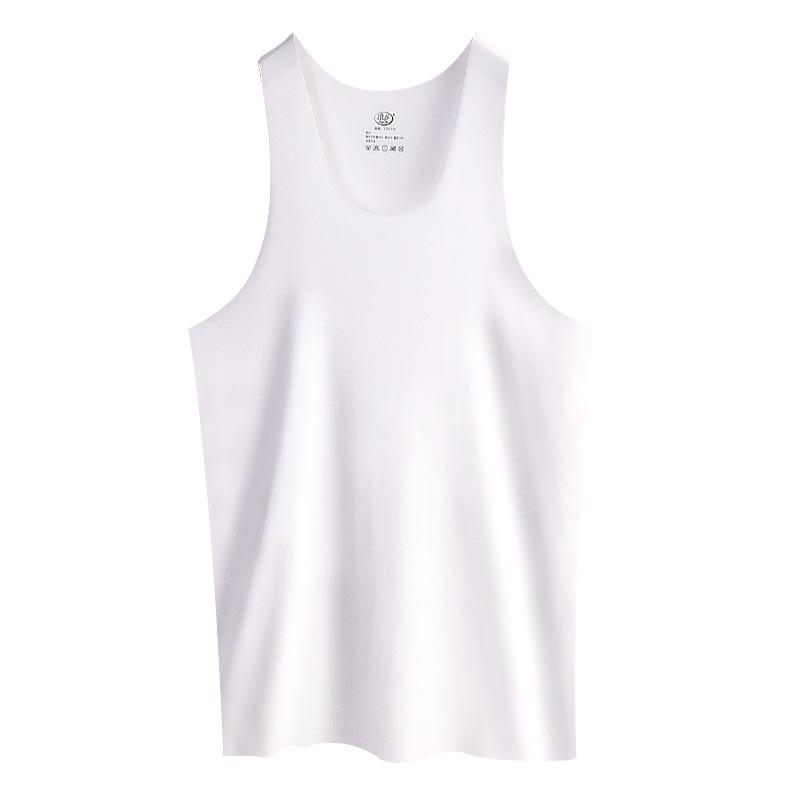 2タンクトップ メンズ 男性用 モダールコットン インナー 接触冷感 ノースリーブ 部屋着 ルームウェア スポーツ 運動 トレーニング ジム