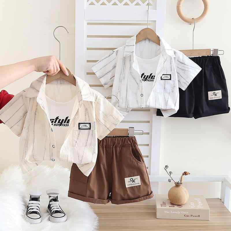 セットアップ キッズ 男の子 子供服 夏 半袖 シャツ ショートパンツ 上下セット フォーマル カジュアル