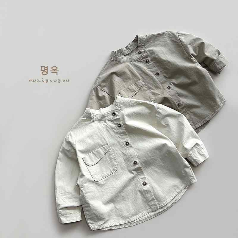 シャツ キッズ 子供服 男女兼用 春物 韓国 コットン トップス ベビー 小中 बच्चों服 日系 かわいい