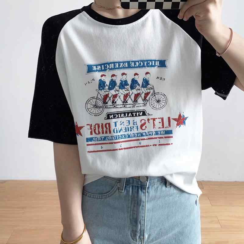 Tシャツ レディース 半袖 綿 ゆったり 韓国風 おしゃれ かわいい トップス カットソー カジュアル 普段使い 春夏・主な素材: 綿・柄: 文字、数字、アルファベット・スタイル: プルオーバー・袖丈: 半袖・フィット: ゆったり・ネックラ...