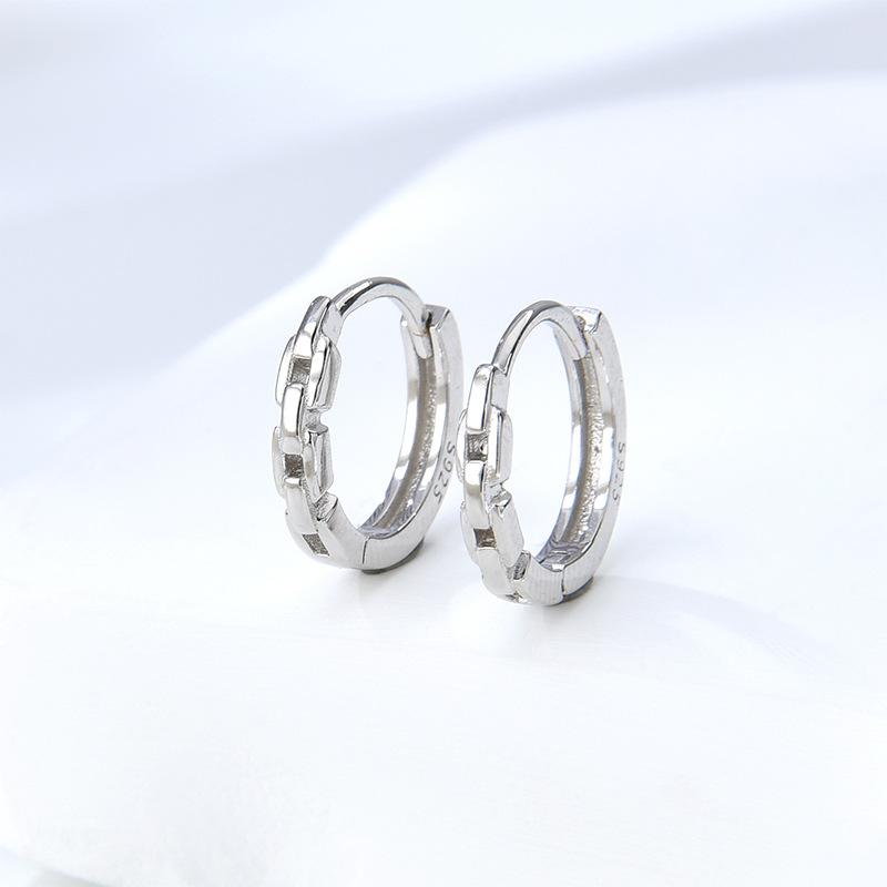 ピアス レディース シルバー925 幾何学模様 サークル リング フープ イヤリング シンプル 小ぶり 揺れる アレルギー対応 シルバー ゴールド ファッション アクセサリー