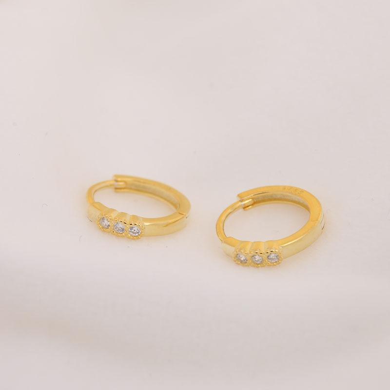 イヤリング レディース シルバー925 小さめ ジルコニア シンプル フープ アレルギー対応 小ぶり おしゃれ かわいい 人気 トレンド アクセサリー