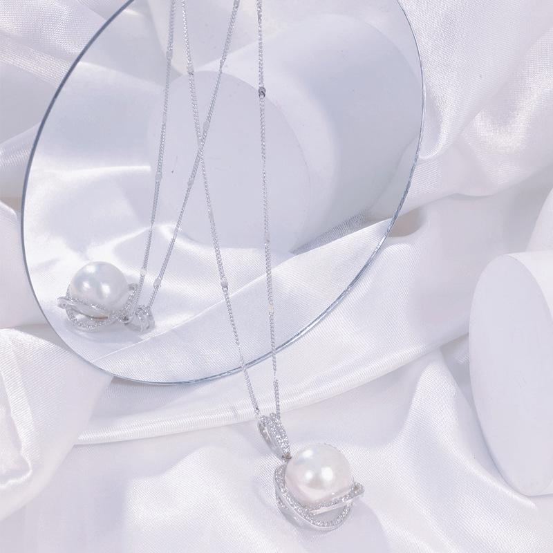 ネックレス レディース S925 シルバー 鎖骨 チェーン スパークル 延長 アジャスター パーツ アクセサリー 上品・処理工芸: 電鍍・造型: その他・チェーンスタイル: 鎖骨チェーン・マルチレイヤー: 否・ペンダントの材質: その他・周...