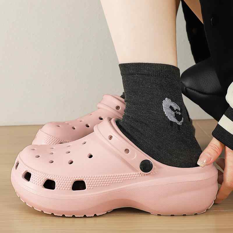 サンダル レディース 厚底 ビーチサンダル increment身長 サンダル スリッパ 包頭サンダル 普段使い アウトドア・性別: 女性・靴底素材: EVA・製品カテゴリ: 云朵鞋・機能: 快適・靴の表面素材: EVA・流行の要素: 洞洞鞋...