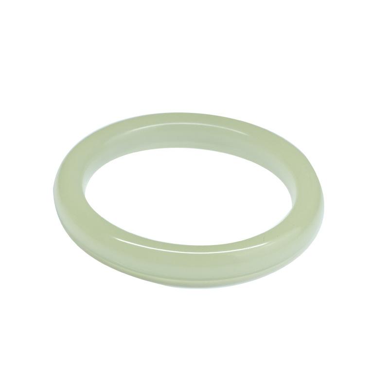 ブレスレット レディース アフガンジェイド 天然ジェイド バングル 古風 女性 少女 腕輪 ジェイドストーン アクセサリー