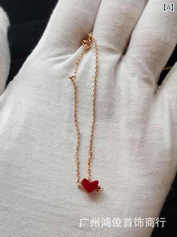 ブレスレット レディース かわいい 小さめ ハート シルバー925 銀 華奢 おしゃれ ファッション 手飾り デイリー パーティー