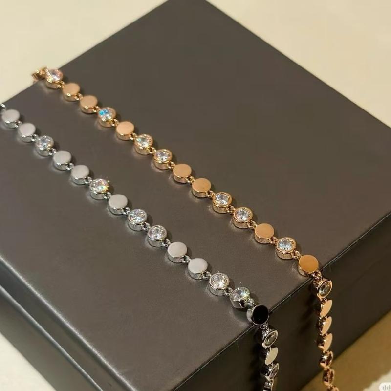 ブレスレット レディース ハニカム ジルコニア Vデザイン 高見え ジュエリー アクセサリー ギフト プレゼント