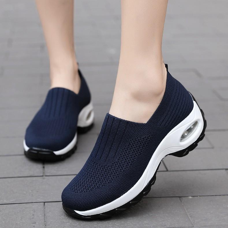 スニーカー レディース 大きいサイズ 厚底 無地 メッシュ 運動靴 ランニング ウォーキング 普段使い スポーツ