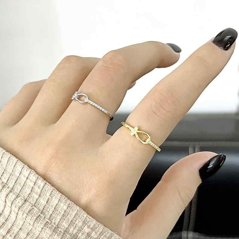 指輪 レディース S925 シルバー ジルコニア 馬蹄 モチーフ 小さめ 豪華感 デザイン リング インスタ お洒落 指輪