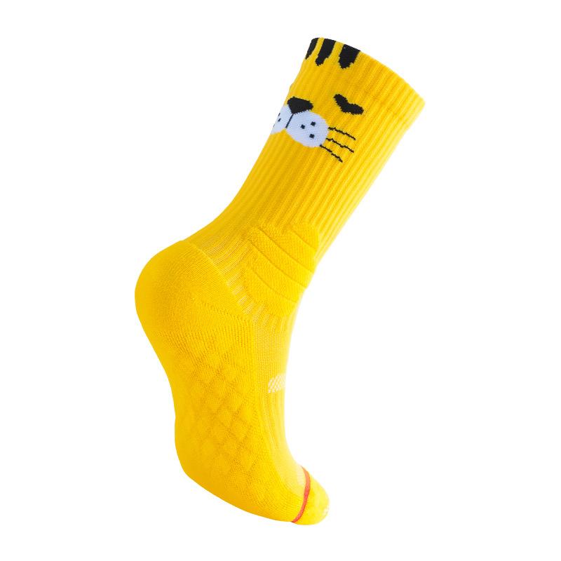 靴下 レディース ランニング スポーツ 中筒丈 かわいい アニメ キャラクター 多機能 タオル底 運動用 ・機能: ,吸汗,防臭,防摩擦・柄: 31755・適用性別: 女・適用年齢層: 若者（18-40歳）,（40-60歳）,老年（60歳以...