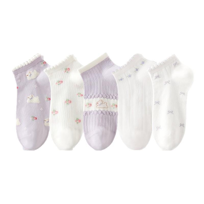 靴下 レディース 滑り止め 浅履き メッシュ 通気性 薄手 スニーカーソックス 女性用 短い靴下・素材: 綿・機能: 吸汗・柄: 拼色・適用性別: 女性・対象年齢: 若者..老年・主な素材: 綿・筒丈: ミドル丈・針数: 156N・タイプ:...