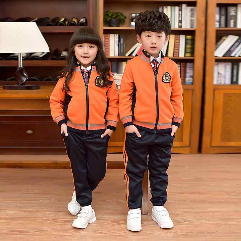 ジャージ キッズ 長袖 2点セット 上下セット 子供 幼稚園 小学生 スポーツウェア 運動着 男の子 女の子・スタイル: 学院・対象年齢: 中小童(3~8歳、100~140cm)・適用対象: 男女兼用・閉鎖タイプ: シングルブレスト・要素:...