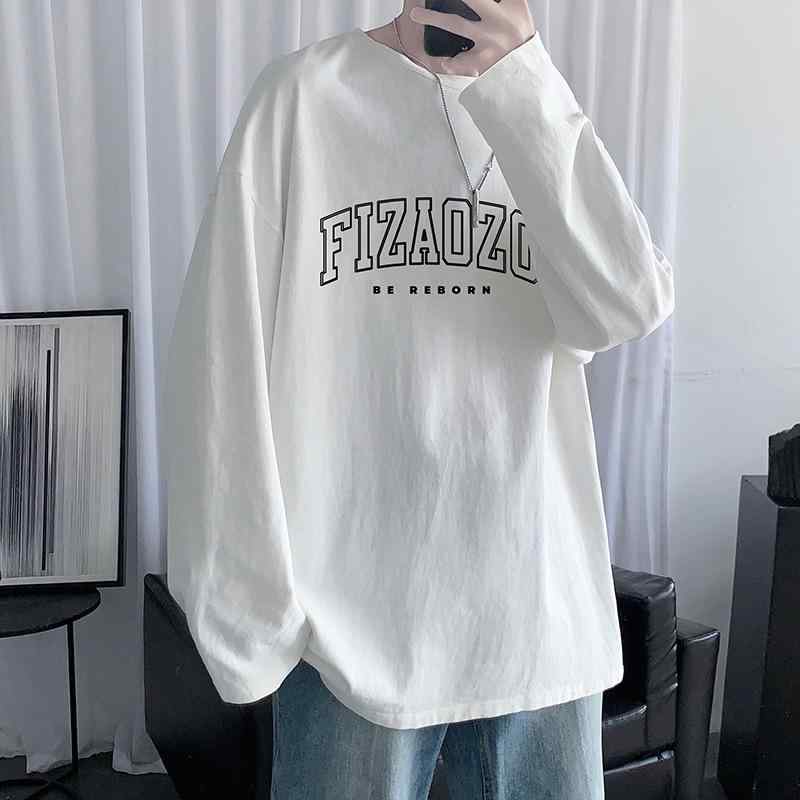Tシャツ メンズ 秋冬 トップス 春秋 ティーン 中学生 高校生 カットソー 長袖 インナー