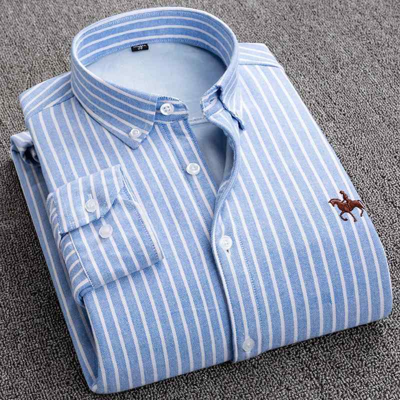 シャツ 男性用 オックスフォード 暖かい 裏起毛 厚手 コットン ネルシャツ 長袖 カジュアル 通勤 普段使い・スタイル: カジュアル・デザイン: カーディガン・フィット: スリム・襟のタイプ: ポイントカラー・袖丈: 長袖・柄: 無地・素...