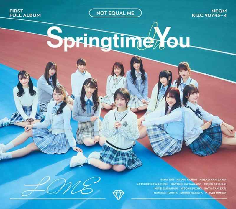 ≠ME 1stアルバム「Springtime In You」[初回盤]CD+Blu-ray