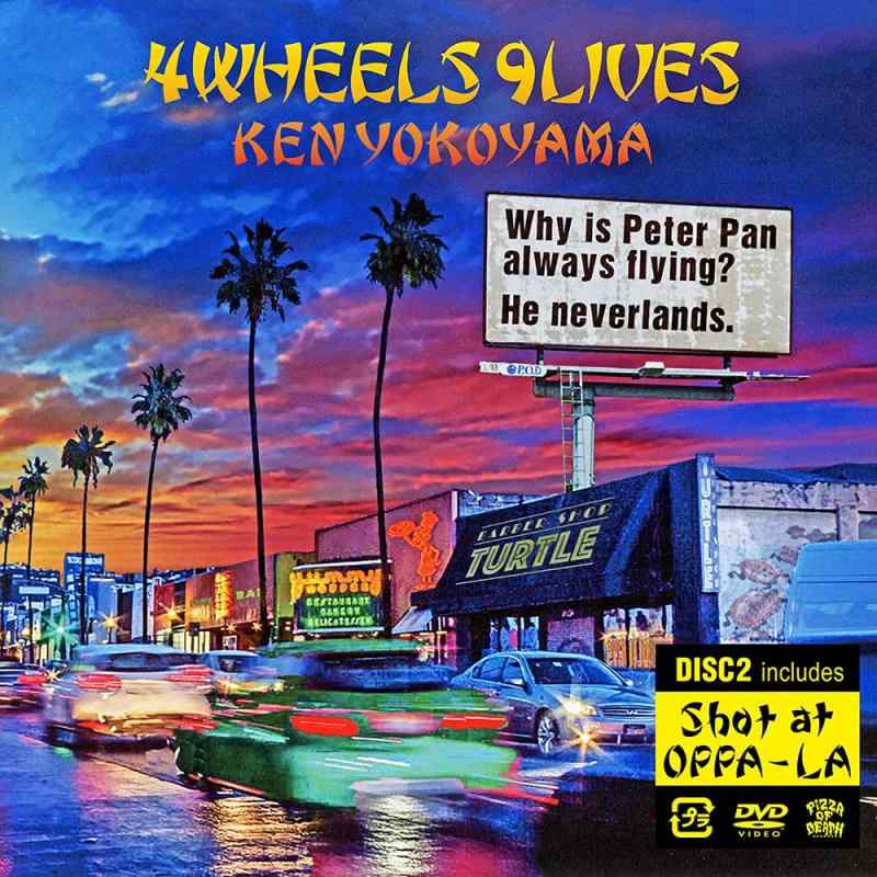 4Wheels 9Lives (CD+DVD) - Ken YokoyamaCD