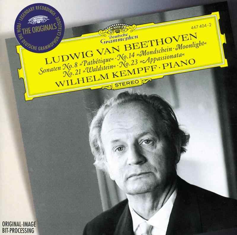 Beethoven: Piano Sonatas Nos. 8, 14, 21 &amp; 23 / Wilhem Kempff