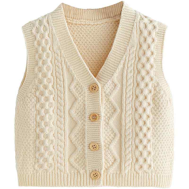 2ベビー服 ニットベスト インスタ風 男の子 女の子 コットン ニット 背心 カーディガン チョッキ