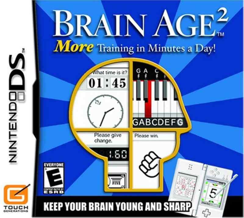 Brain Age 2 More Training in Minutes a Day-Nla